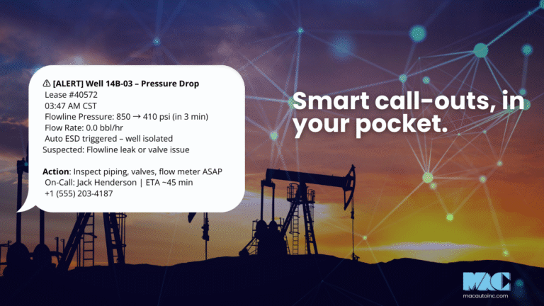 Call-Out Management for Industry 4.0 | MAC Automation